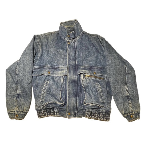 Railroad crossing | Jackets & Coats | Vintage Railroad Crossing Denim ...